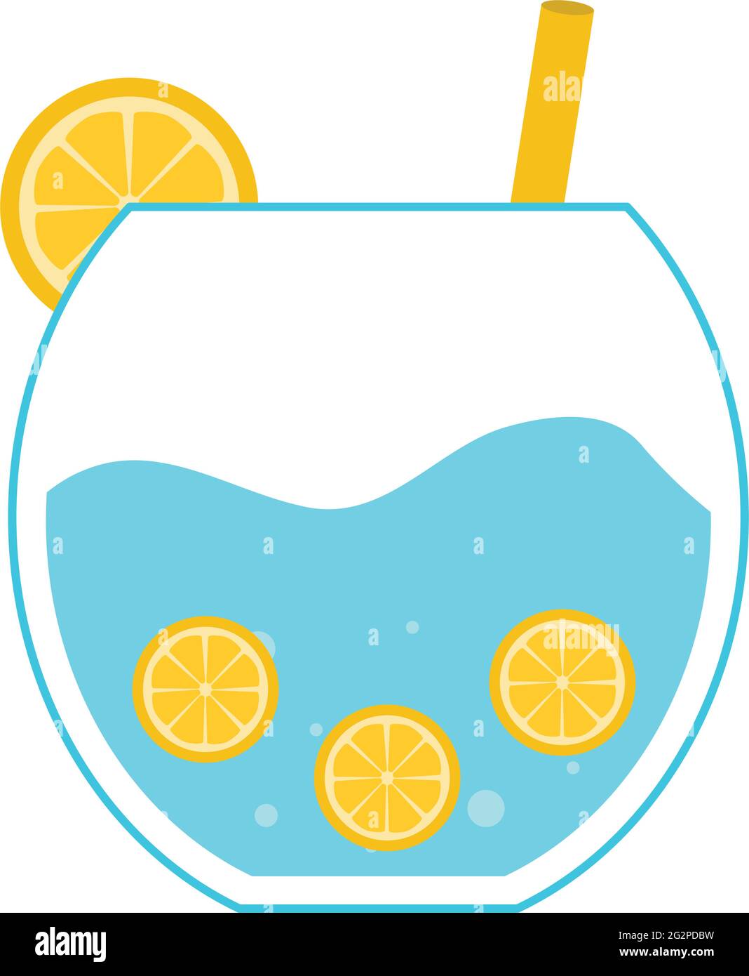 punch-bowl with orange Stock Vector Image & Art - Alamy