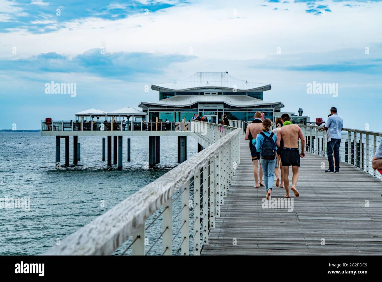 Pier at Timmendorf Beach at the Baltic sea - CITY OF LUBECK, GERMANY ...