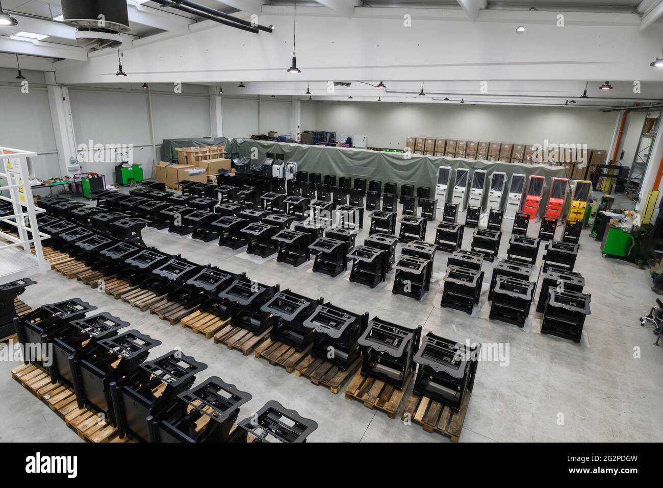 modern industrial factory for mechanical engineering equipment and ...