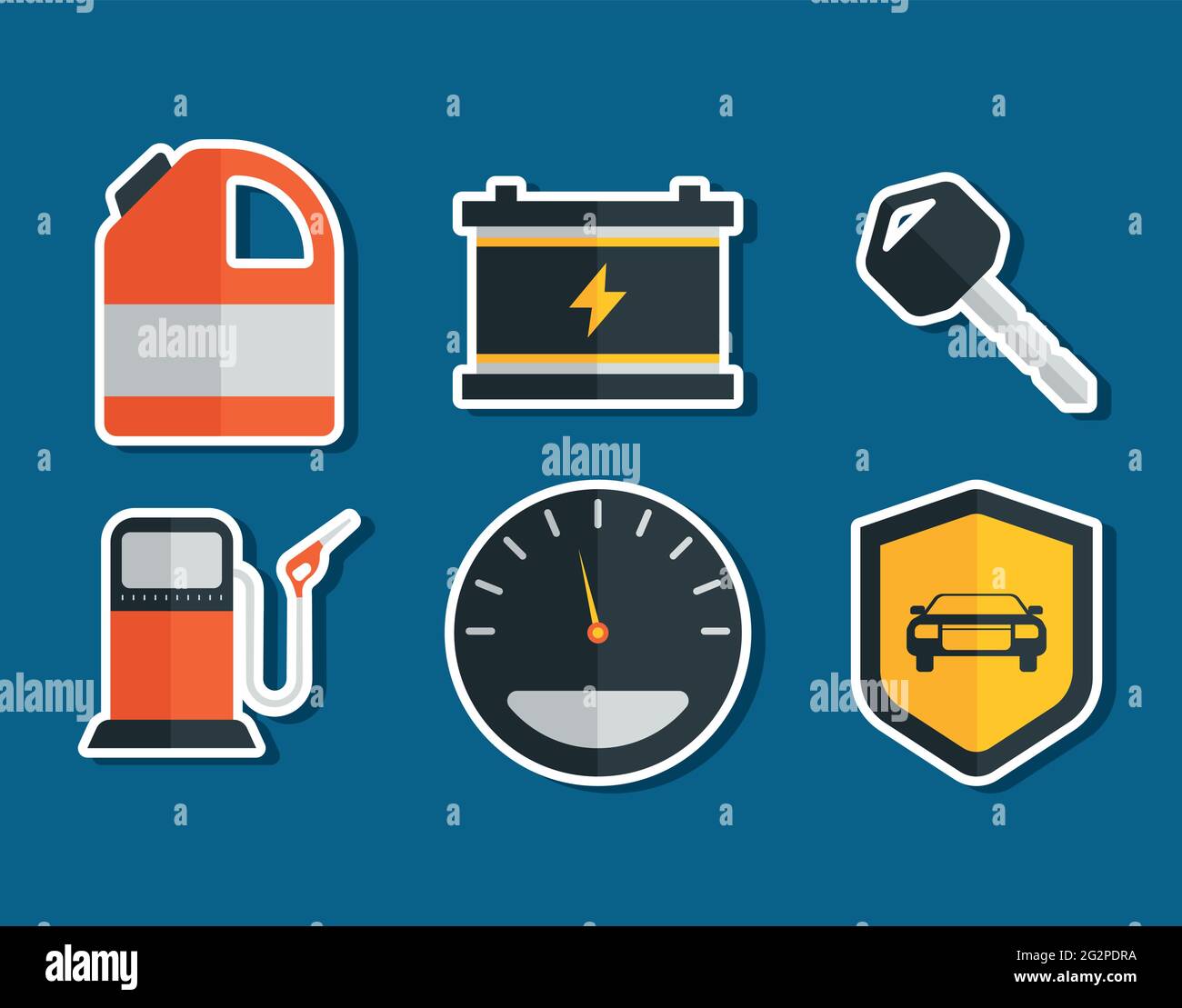 six car service items Stock Vector Image & Art - Alamy