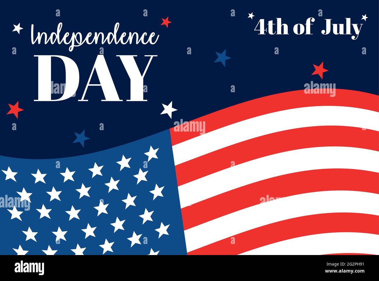 july 4th poster Stock Vector Image & Art - Alamy