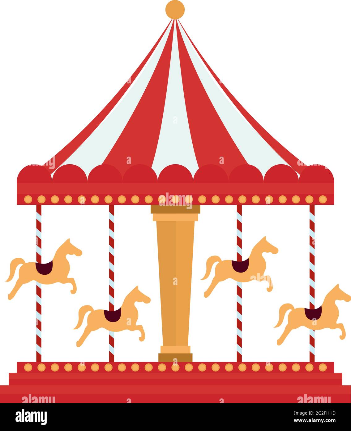 fairground carousel design Stock Vector Image & Art - Alamy