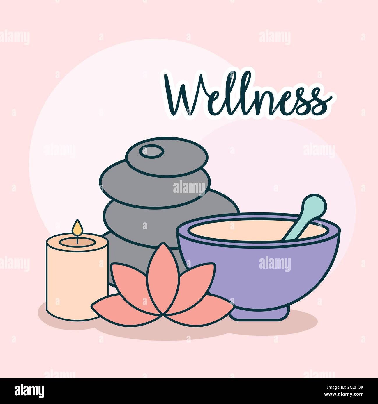 wellness items card Stock Vector Image & Art - Alamy