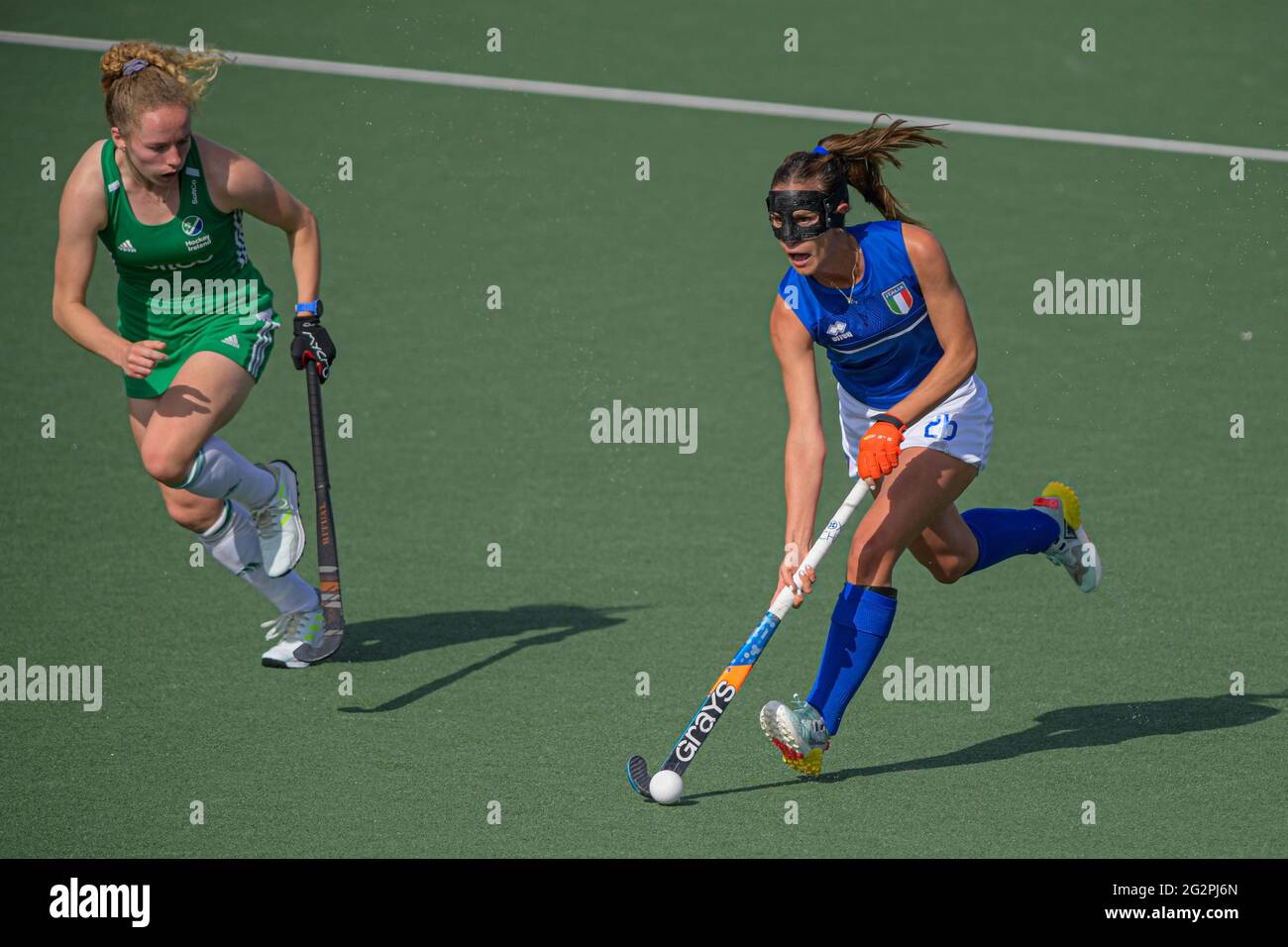 Ireland italy hockey women hi-res stock photography and images - Alamy
