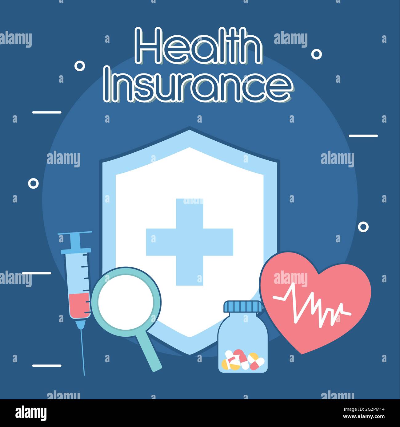 health insurance card Stock Vector Image & Art - Alamy