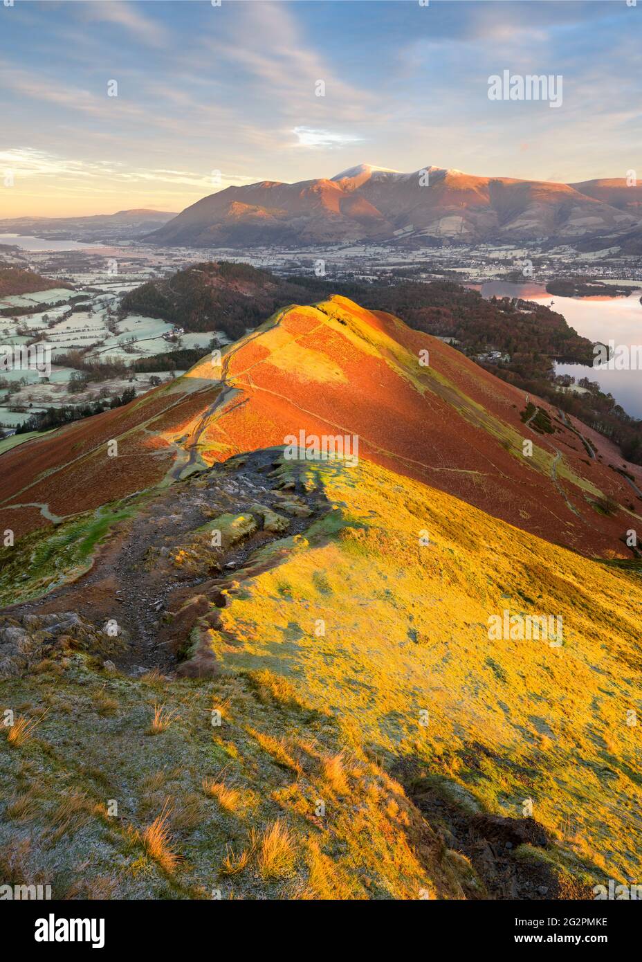 Derwentwater catbells lake district hi-res stock photography and images ...