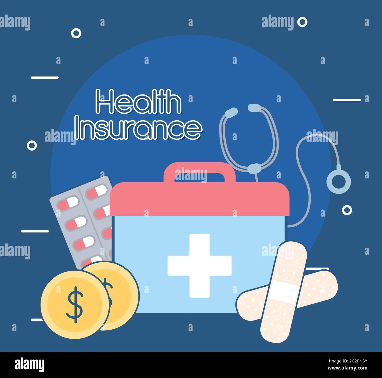 health insurance poster Stock Vector Image & Art - Alamy