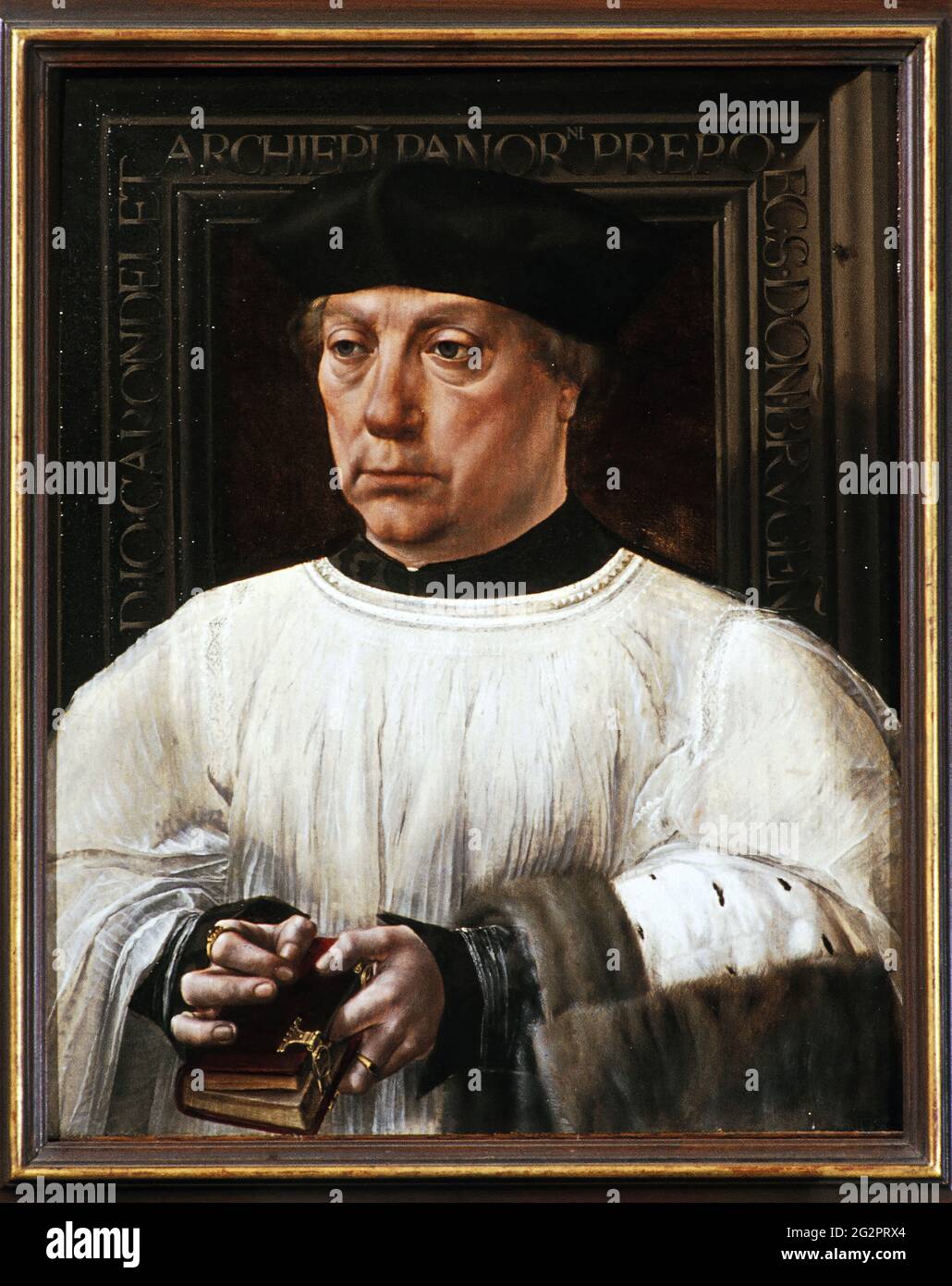 Jan Gossaert - Portrait of Jean De Carondelet Stock Photo - Alamy