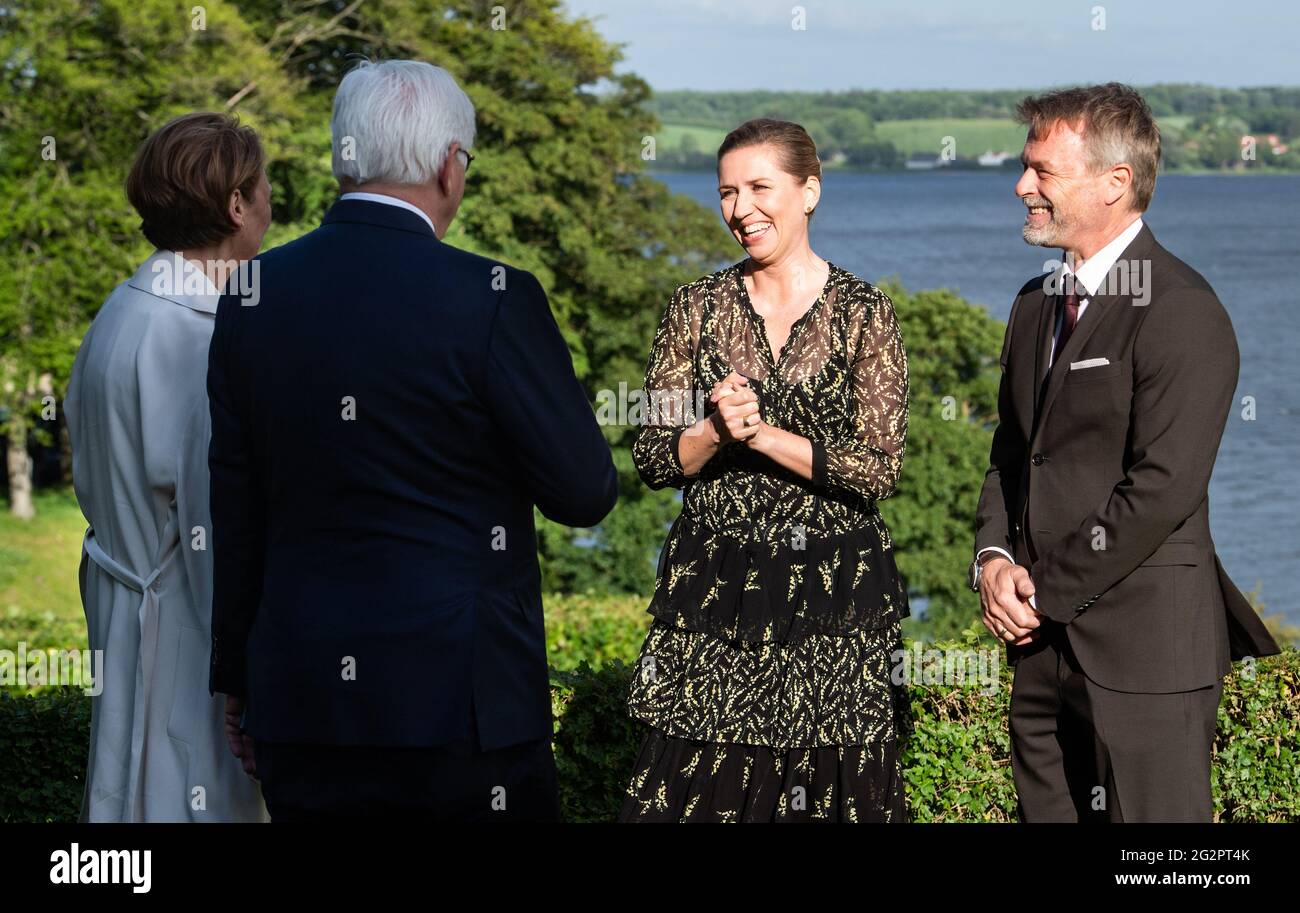 Kolding, Denmark. 12th June, 2021. Federal President Frank-Walter ...