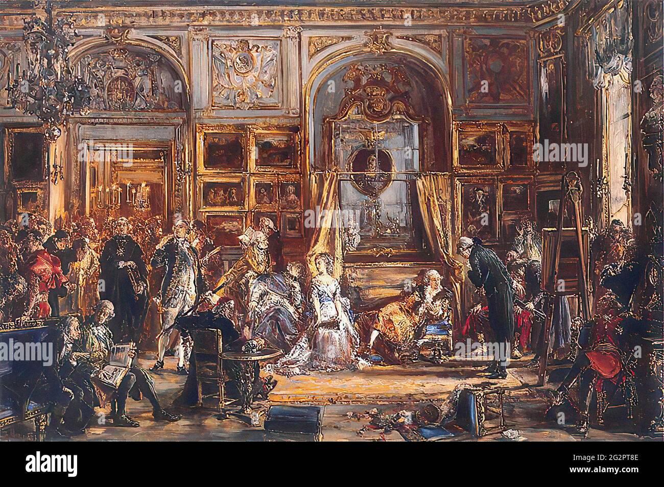 Jan Matejko - Constitution May 1889 Stock Photo - Alamy