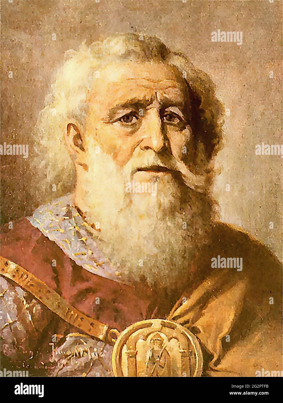Jan Matejko - Mieszko Old Stock Photo - Alamy