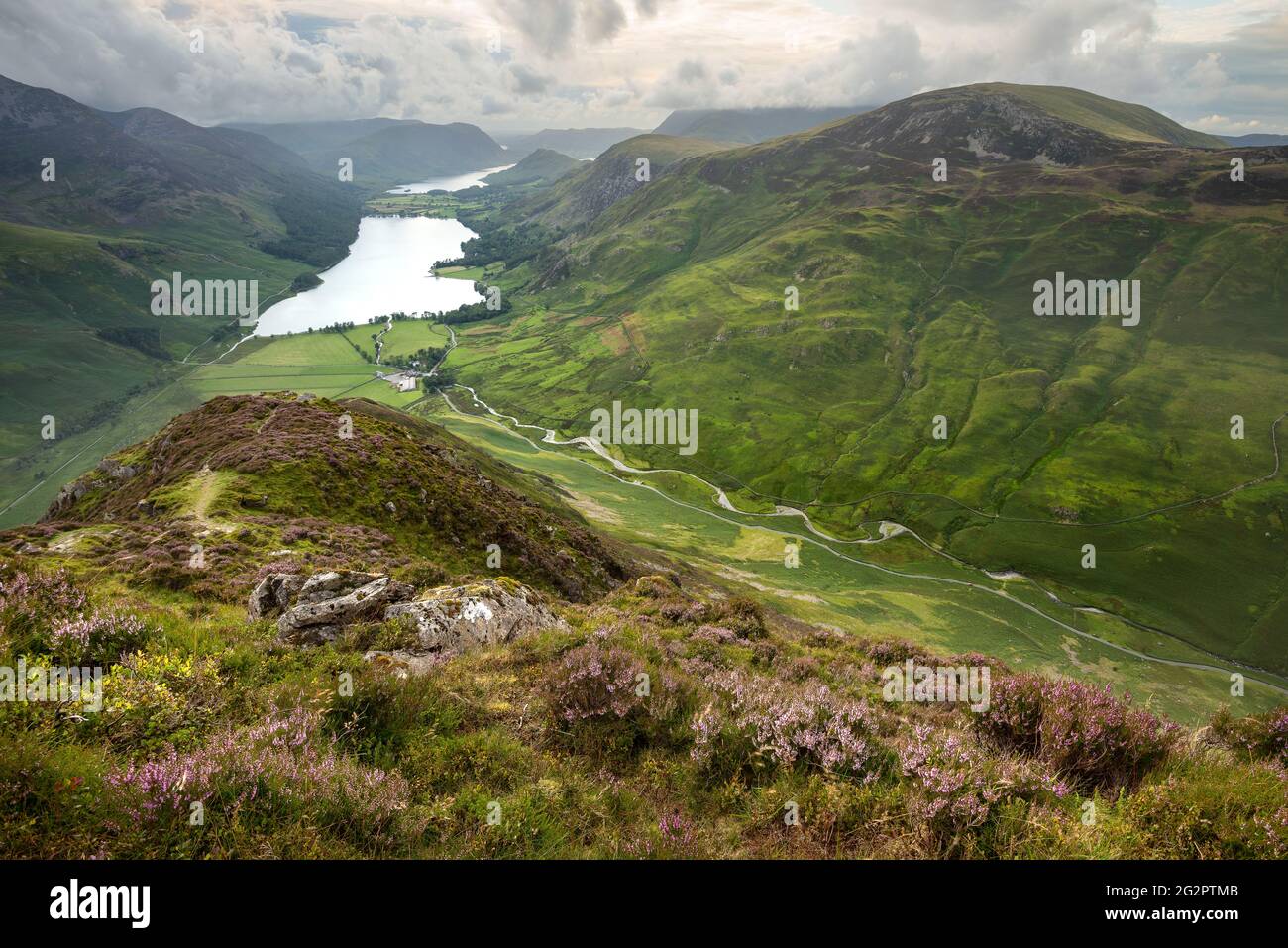 Buttermere lake district view hi-res stock photography and images - Alamy