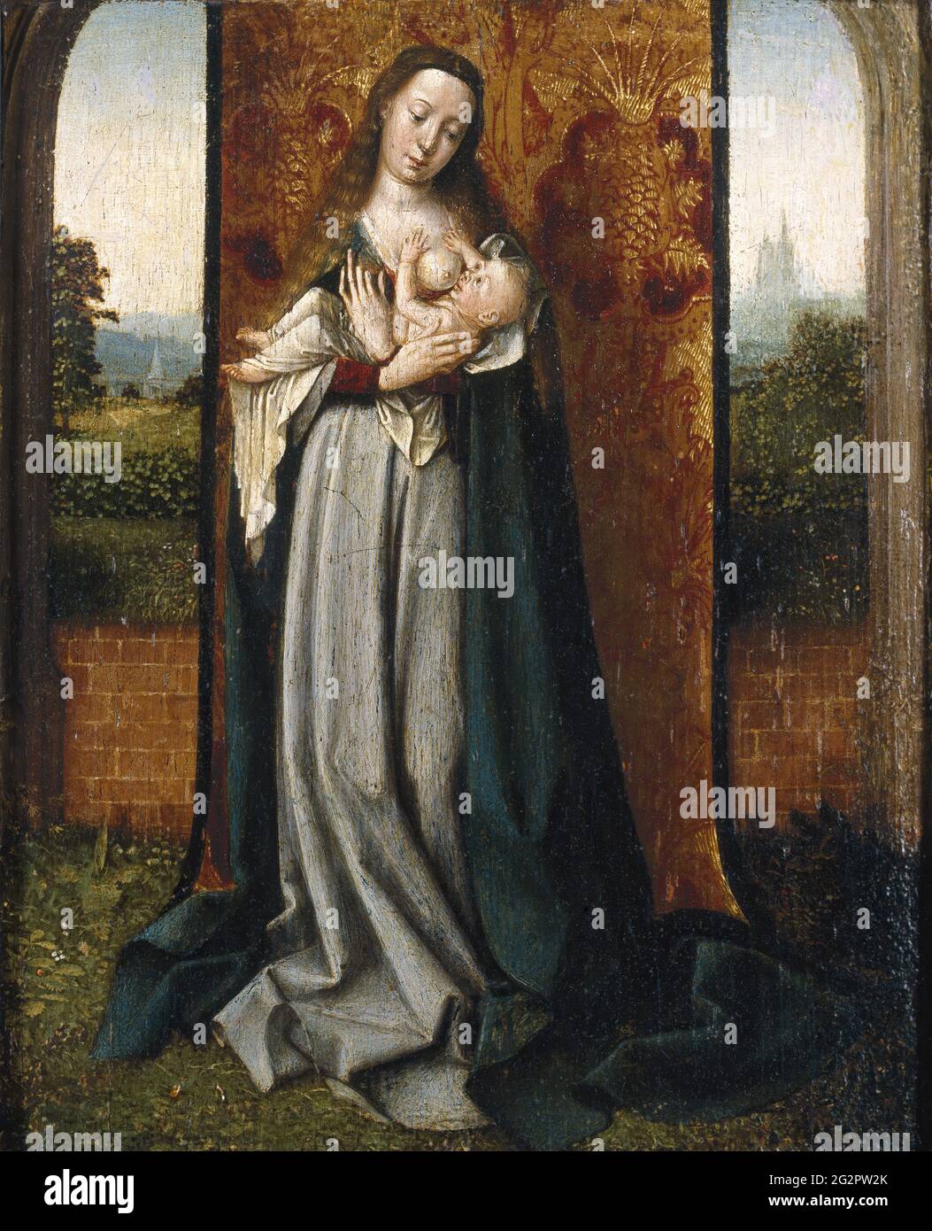 Jan Provoost - the Virgin and Child Stock Photo - Alamy