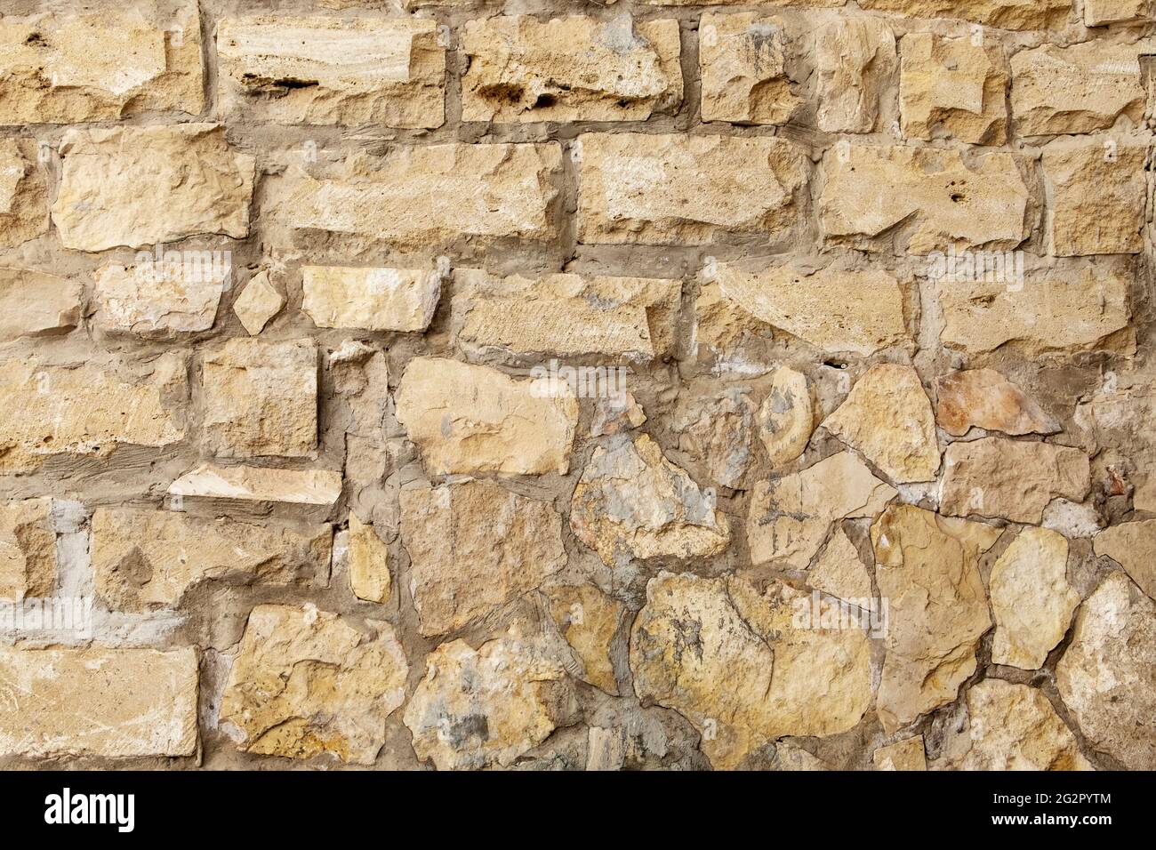 Close-up of a fragment of an old white limestone wall Stock Photo - Alamy