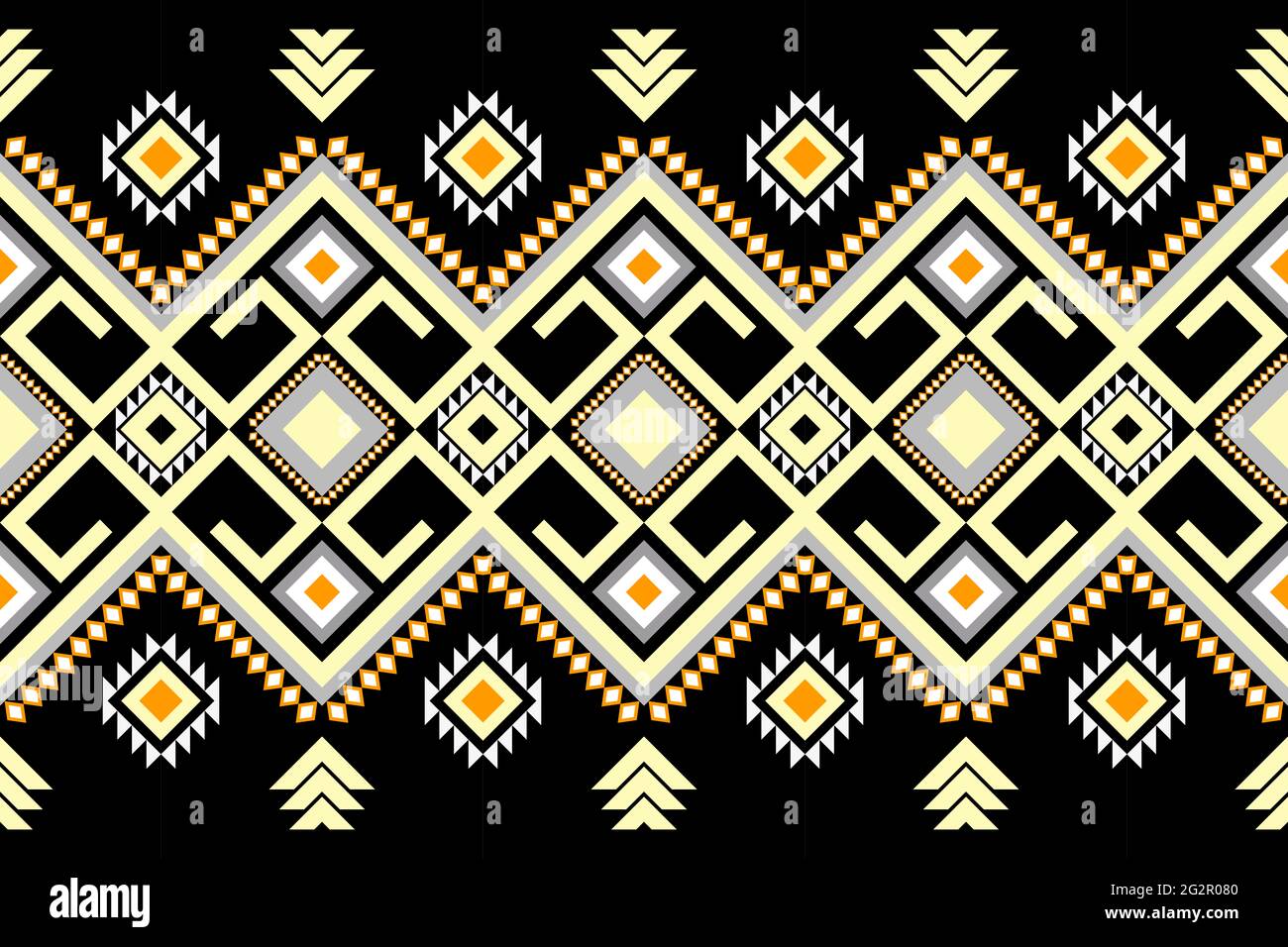 Oriental ethnic seamless pattern traditional background Design for ...