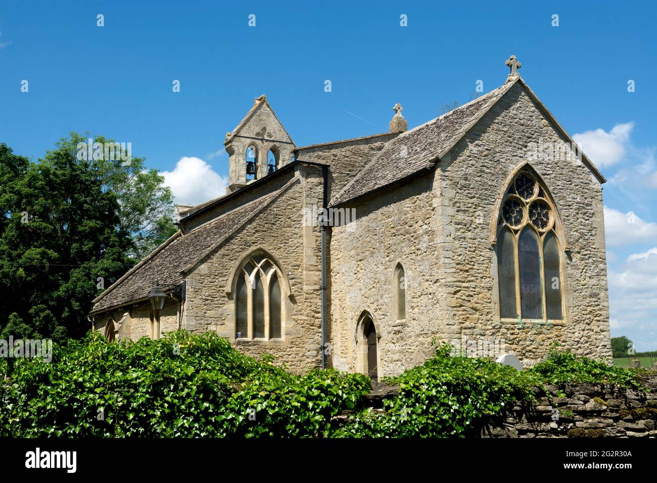 St. Mary the Virgin Church, Hampton Poyle, Oxfordshire, England, UK ...