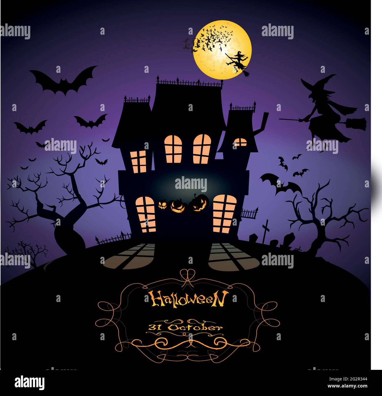 Halloween day October 31 Stock Vector Image & Art - Alamy