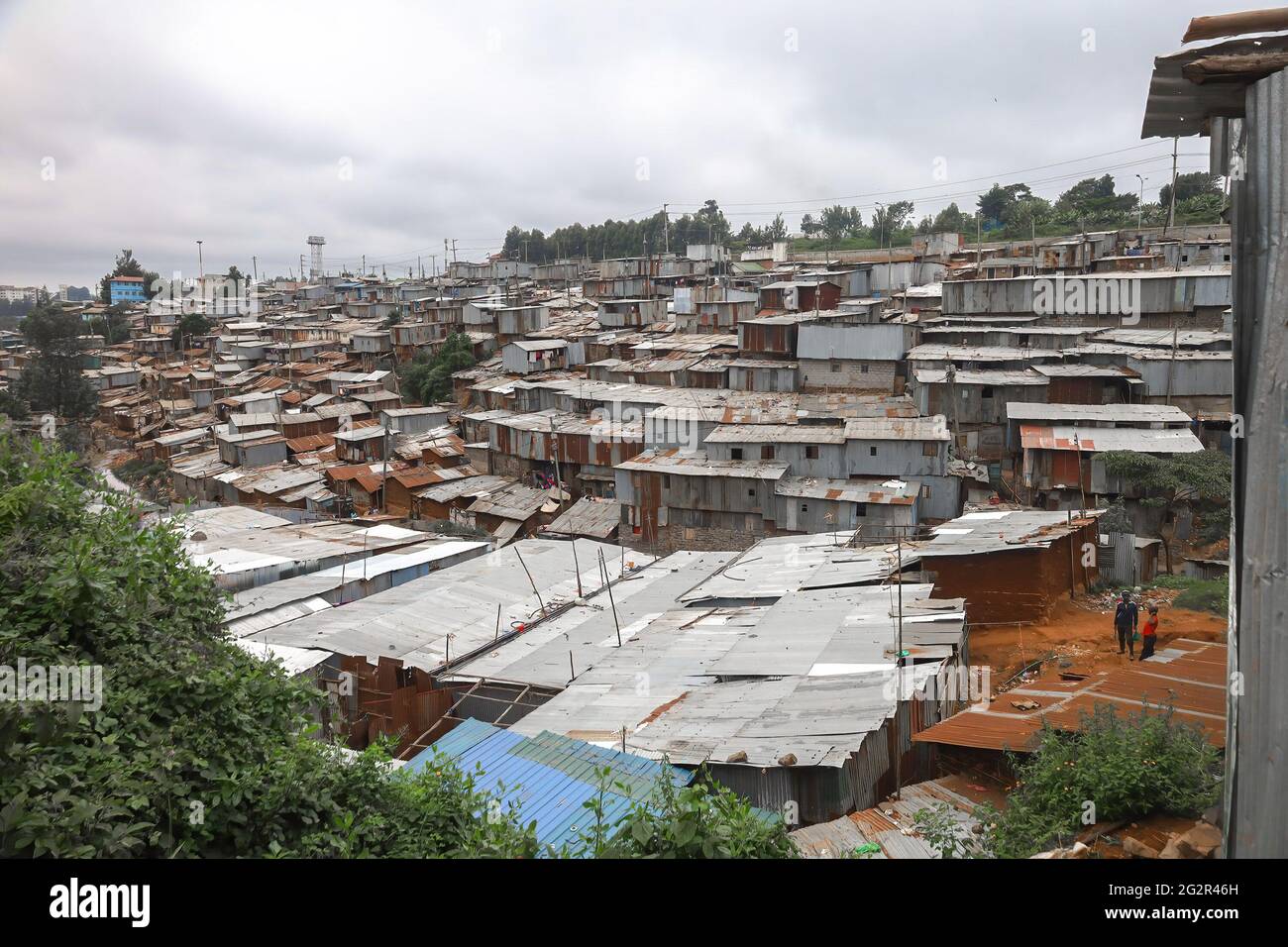 Kibera slums hi-res stock photography and images - Alamy