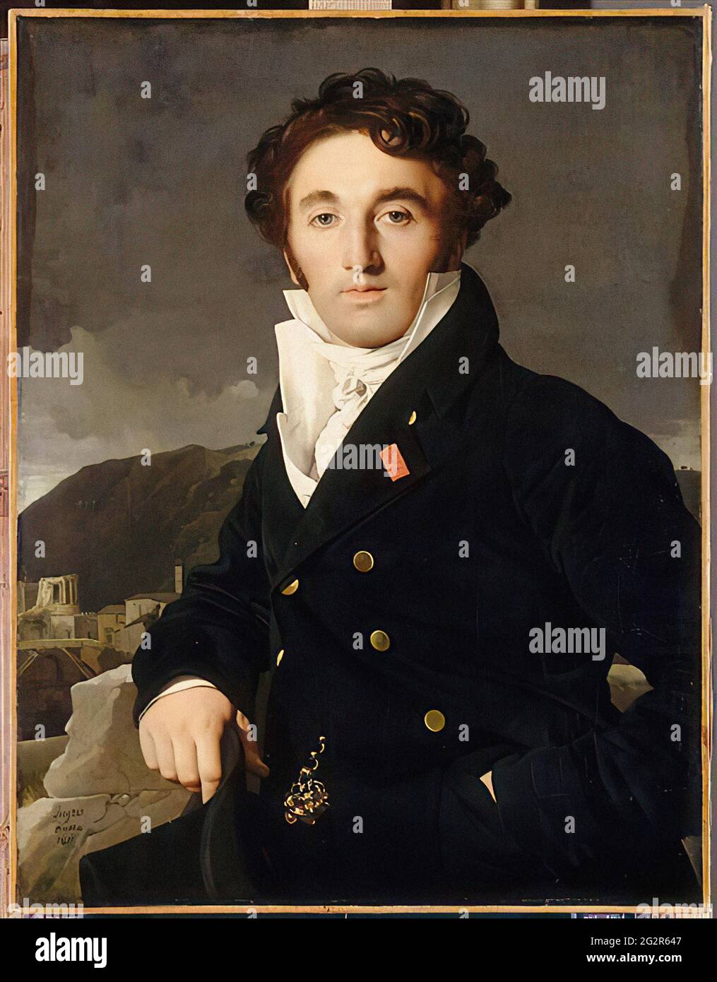 Jean-Auguste-Dominique Ingres - Portrait Charles Joseph Laurent Cordier ...