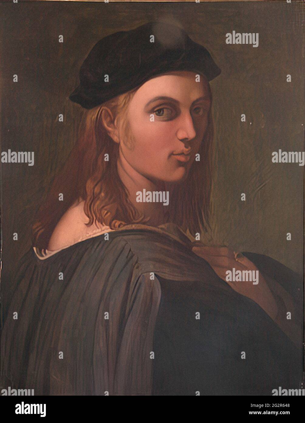 Jean-Auguste-Dominique Ingres - Portrait Bindo Altoviti Stock Photo - Alamy