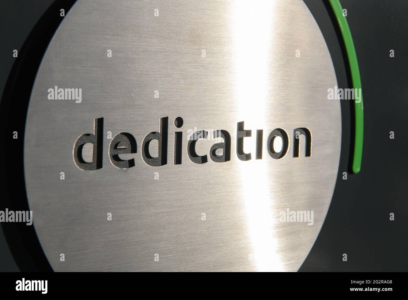 engraving a cnc machine on a piece of metal. Engraving dedication text ...