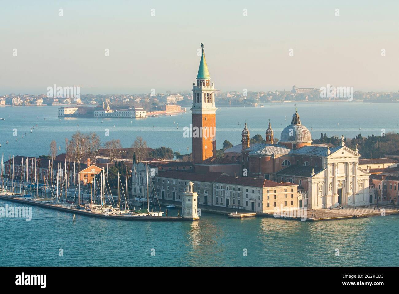 St. George island, Isola di San Giorgio Maggiore, Venice, Italy Stock ...