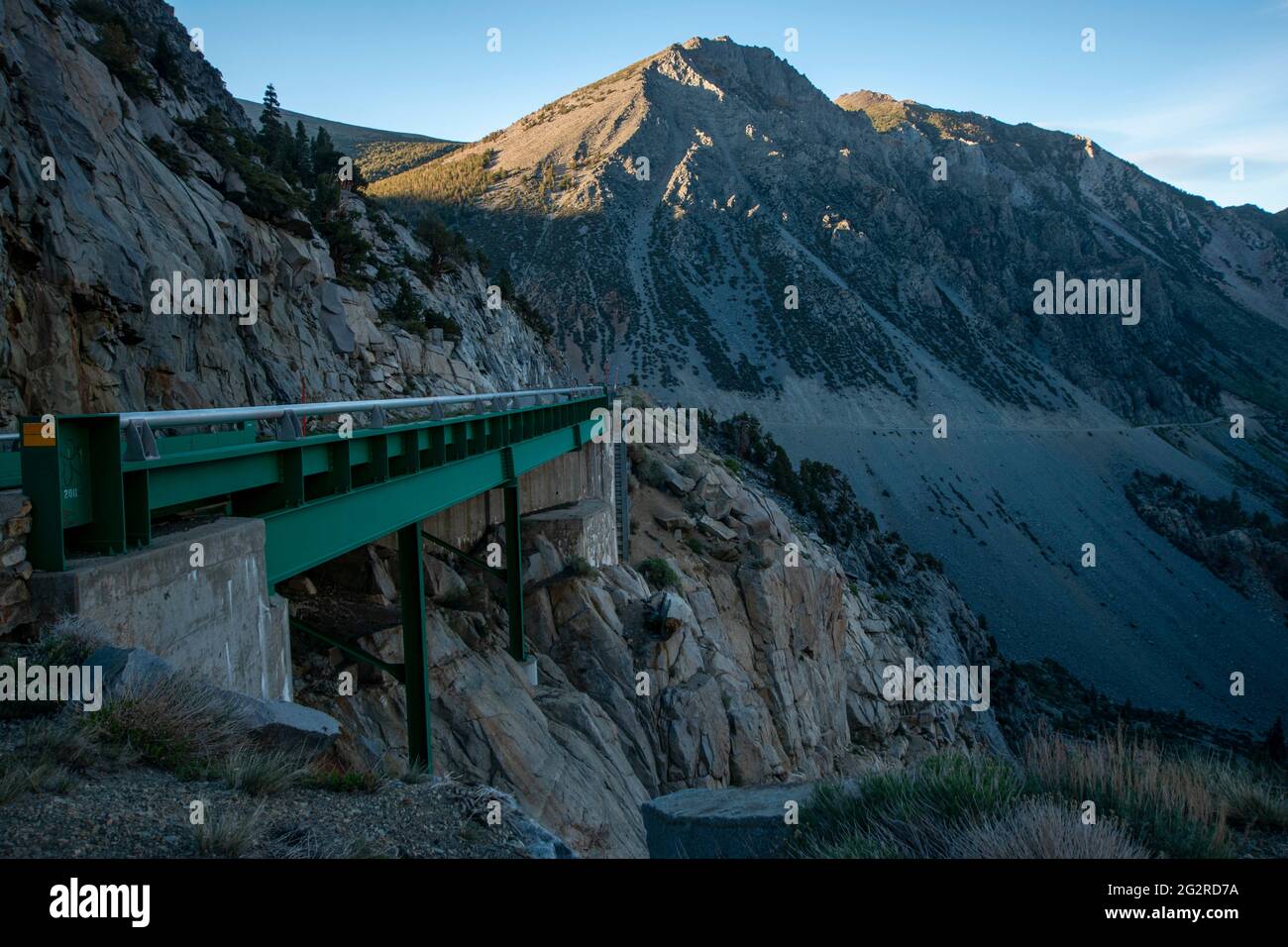 Tioga Pass is outside of the east gate of Yosemite National Park and ...