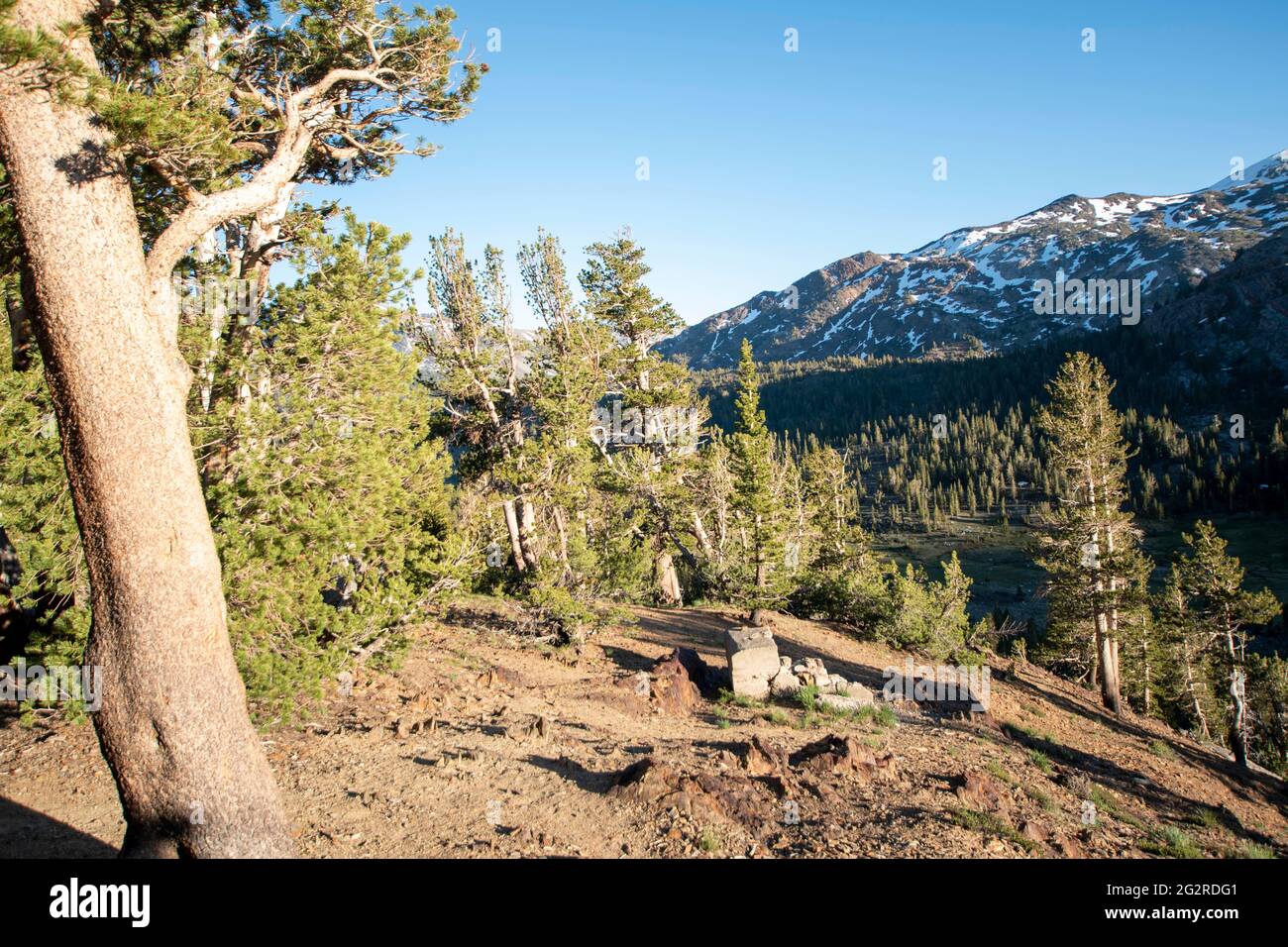 Tioga Pass is outside of the east gate of Yosemite National Park and ...