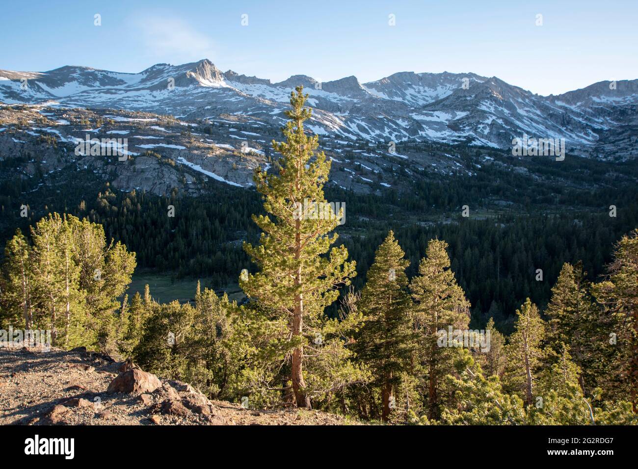 Tioga Pass is outside of the east gate of Yosemite National Park and ...