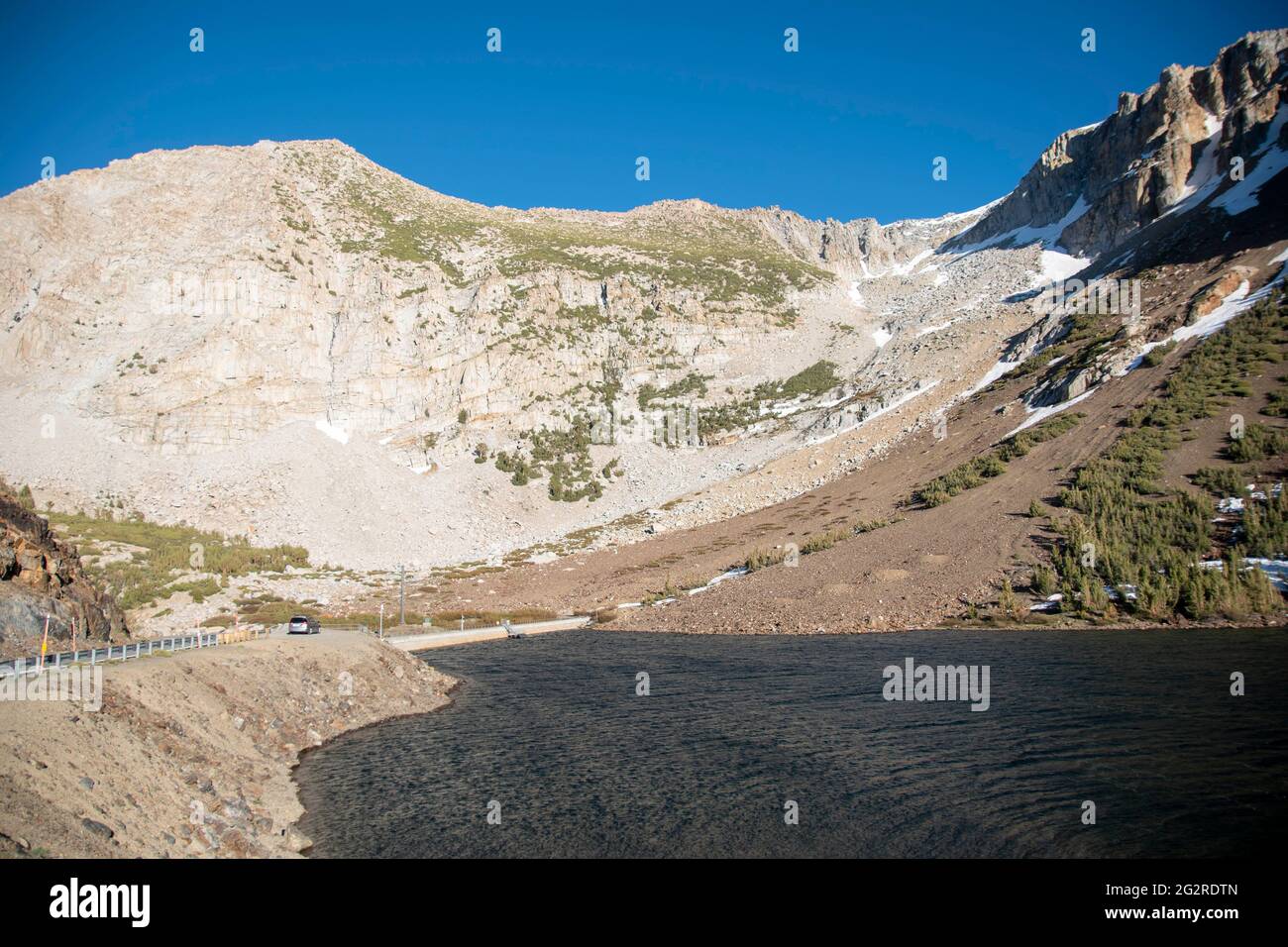 Tioga Pass is outside of the east gate of Yosemite National Park and ...