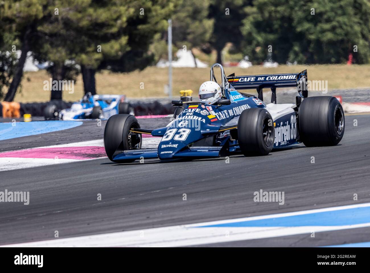 33 HALLAU Georg (DEU), Theodore N183 - 3000cc 1983 action during the ...