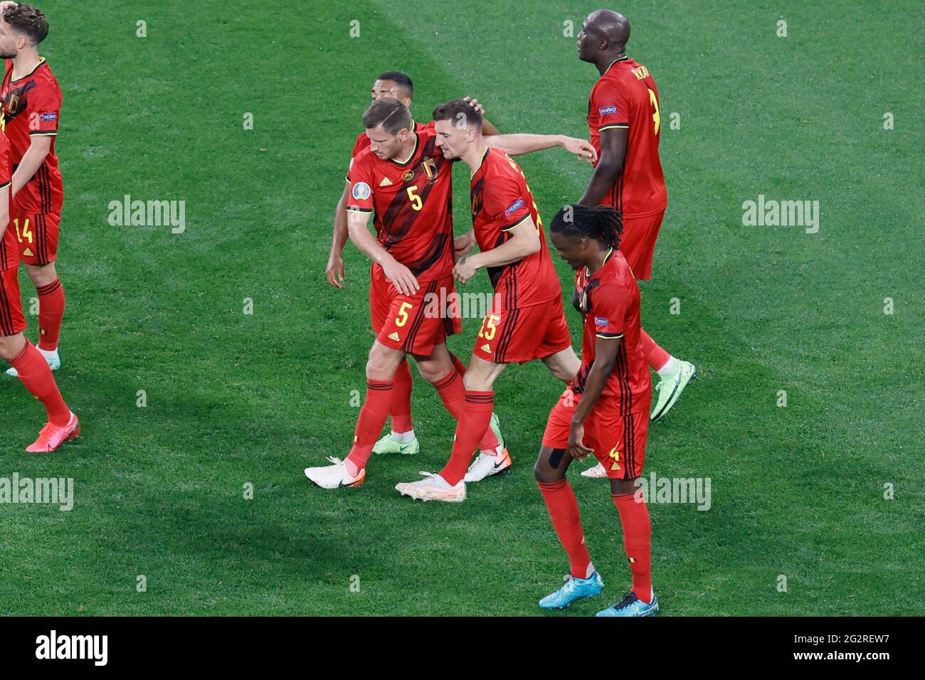 Thomas meunier celebrates hi-res stock photography and images - Alamy