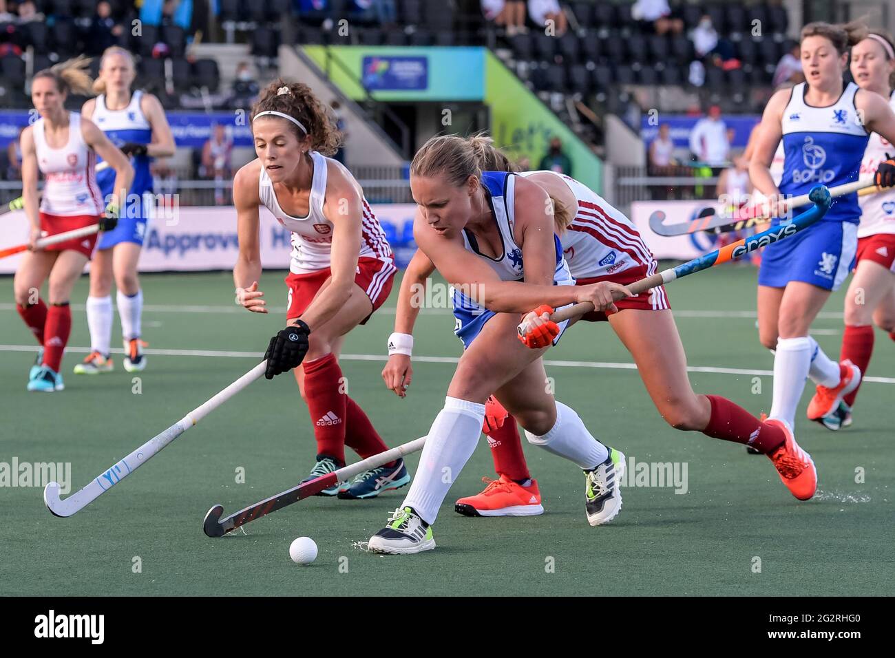 AMSTELVEEN, NETHERLANDS - JUNE 12: Anna Toman of England, Giselle ...