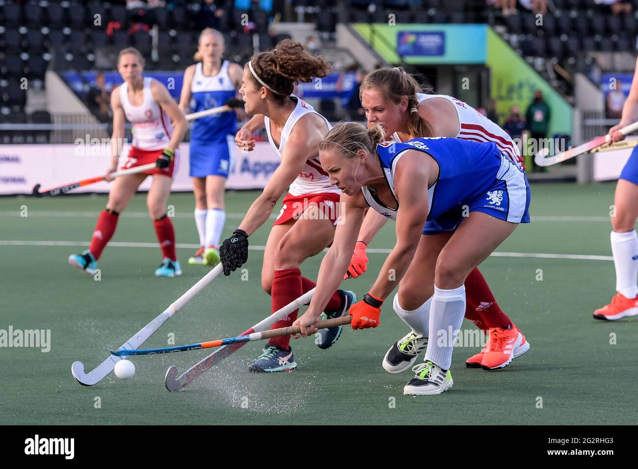 AMSTELVEEN, NETHERLANDS - JUNE 12: Anna Toman of England, Giselle ...