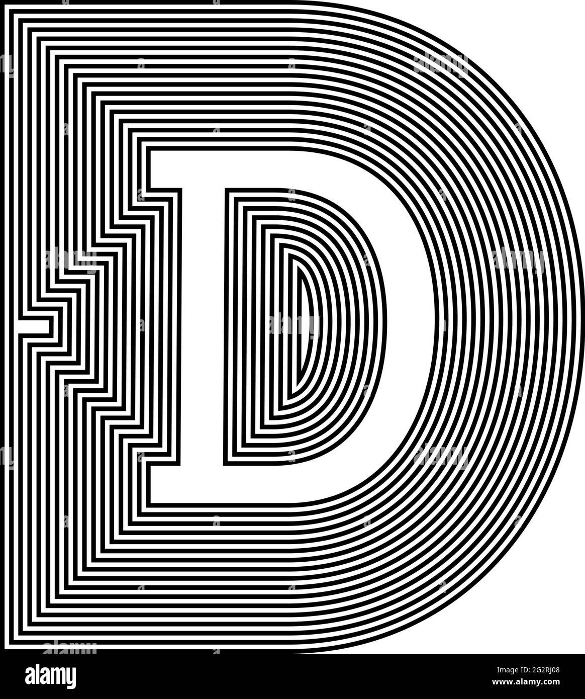 Letter d clipart Stock Vector Images - Alamy