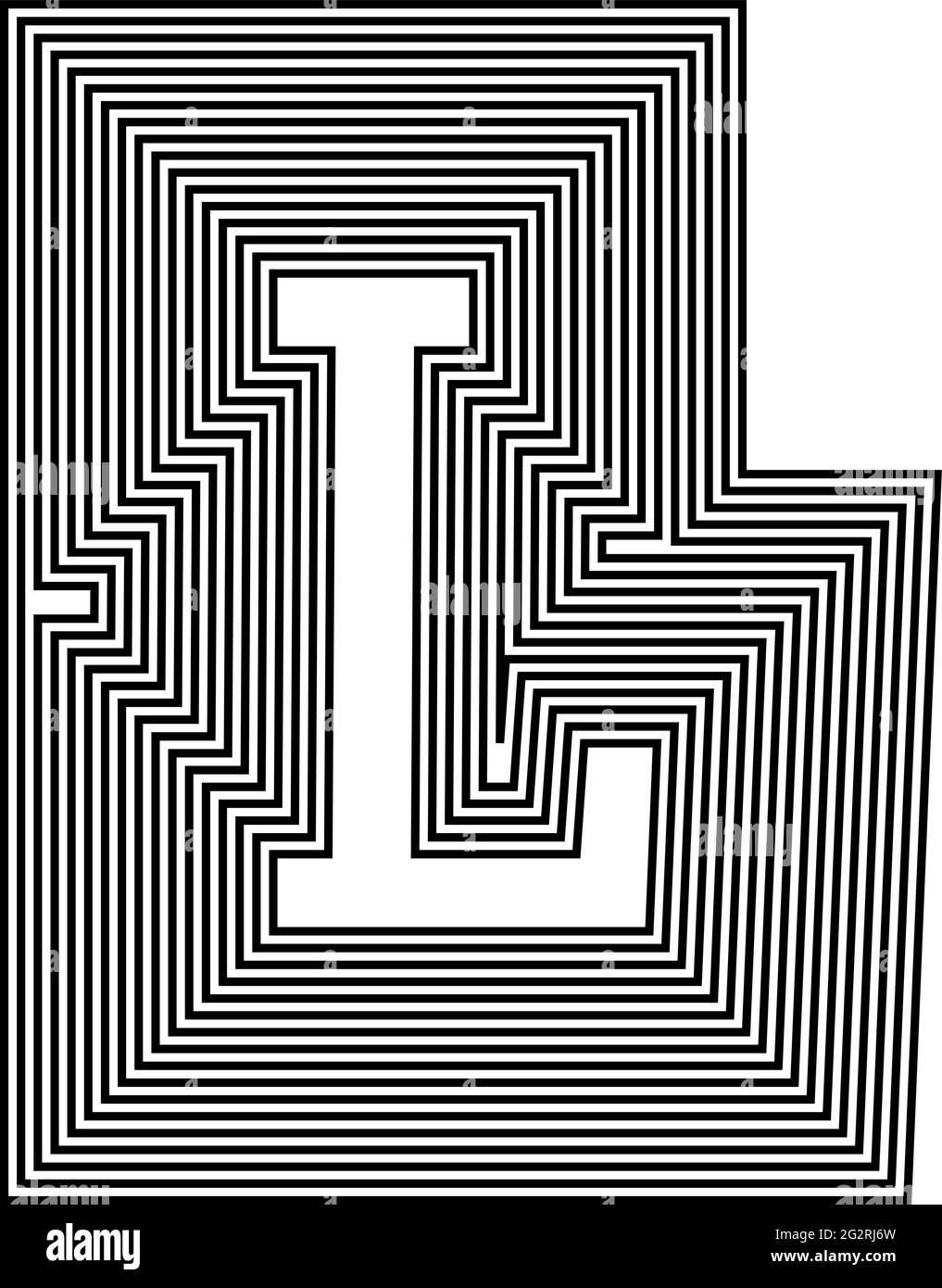 L empty Stock Vector Images - Alamy