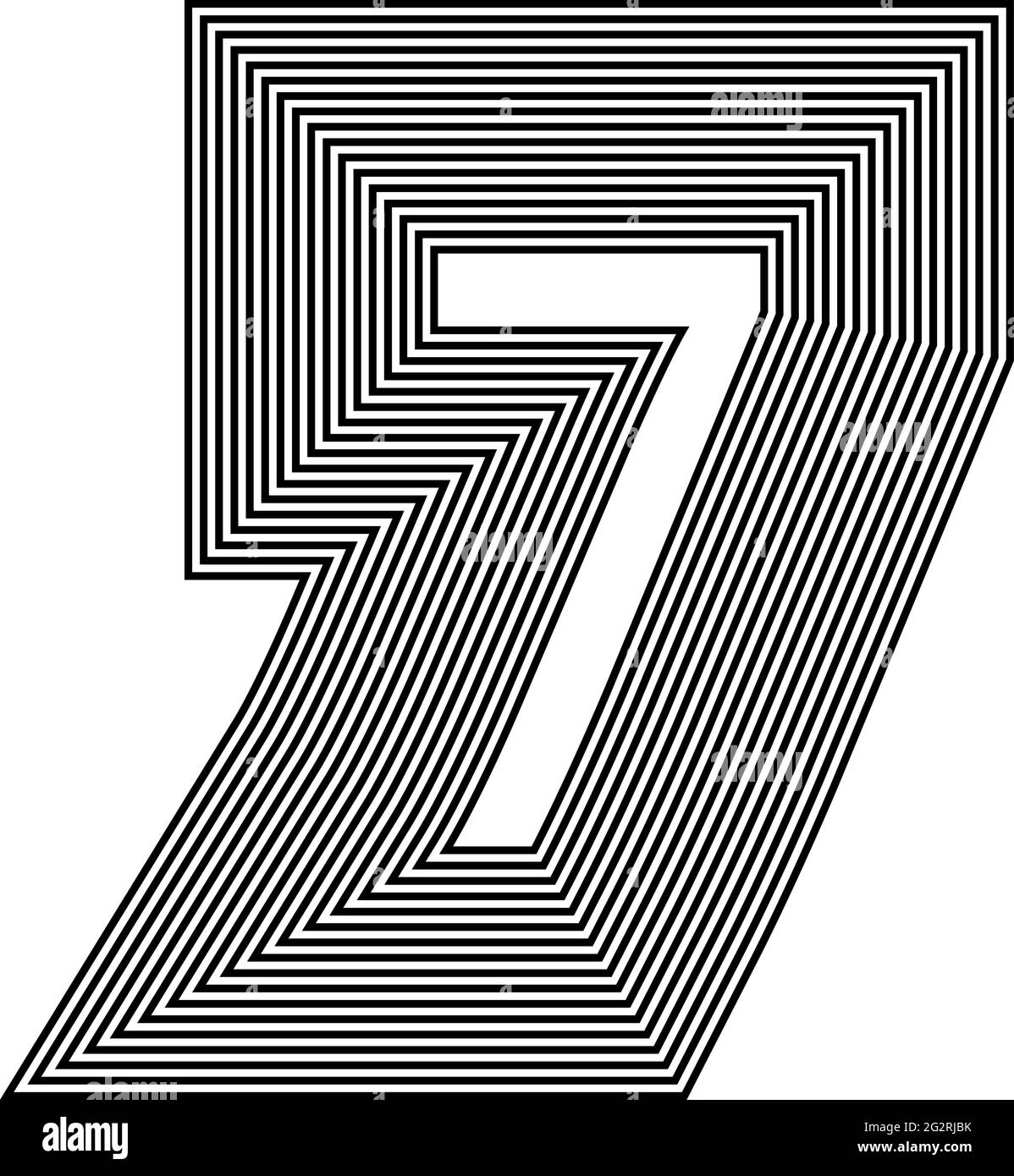 7 logo vector vectors hi-res stock photography and images - Alamy