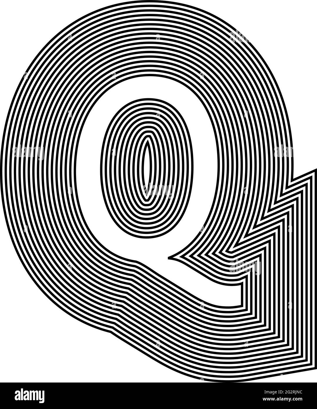 Letter q clipart Stock Vector Images - Alamy