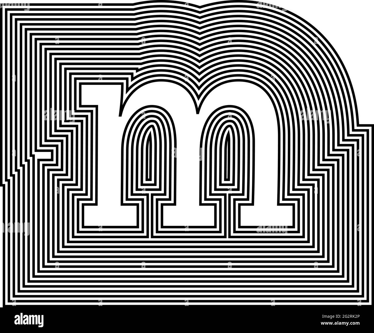 Letter m clipart Stock Vector Images - Alamy