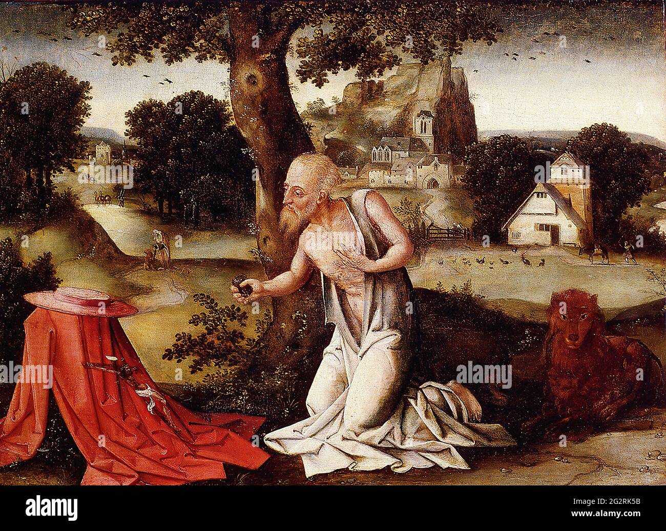 Joachim patinir landscape with saint jerome hi-res stock photography and images - Alamy