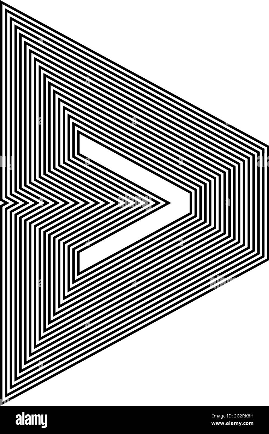 font Symbol Line Logo Icon Design - Vector Illustration Stock Vector ...