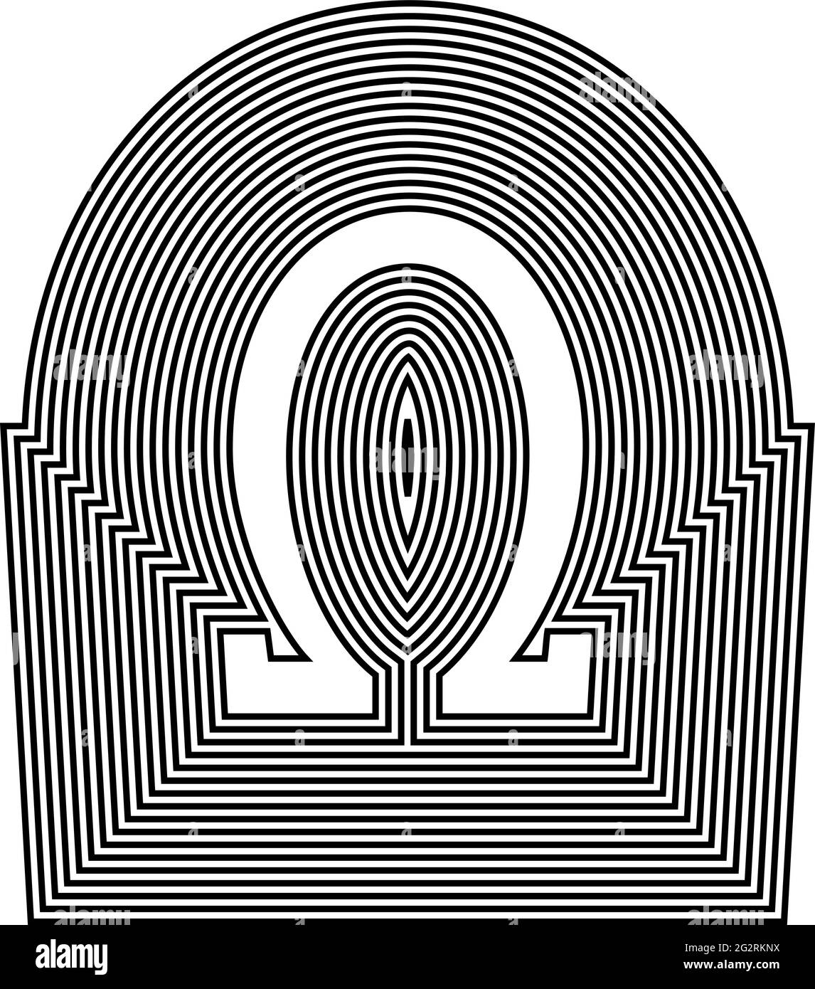 Omega mark Stock Vector Images - Alamy