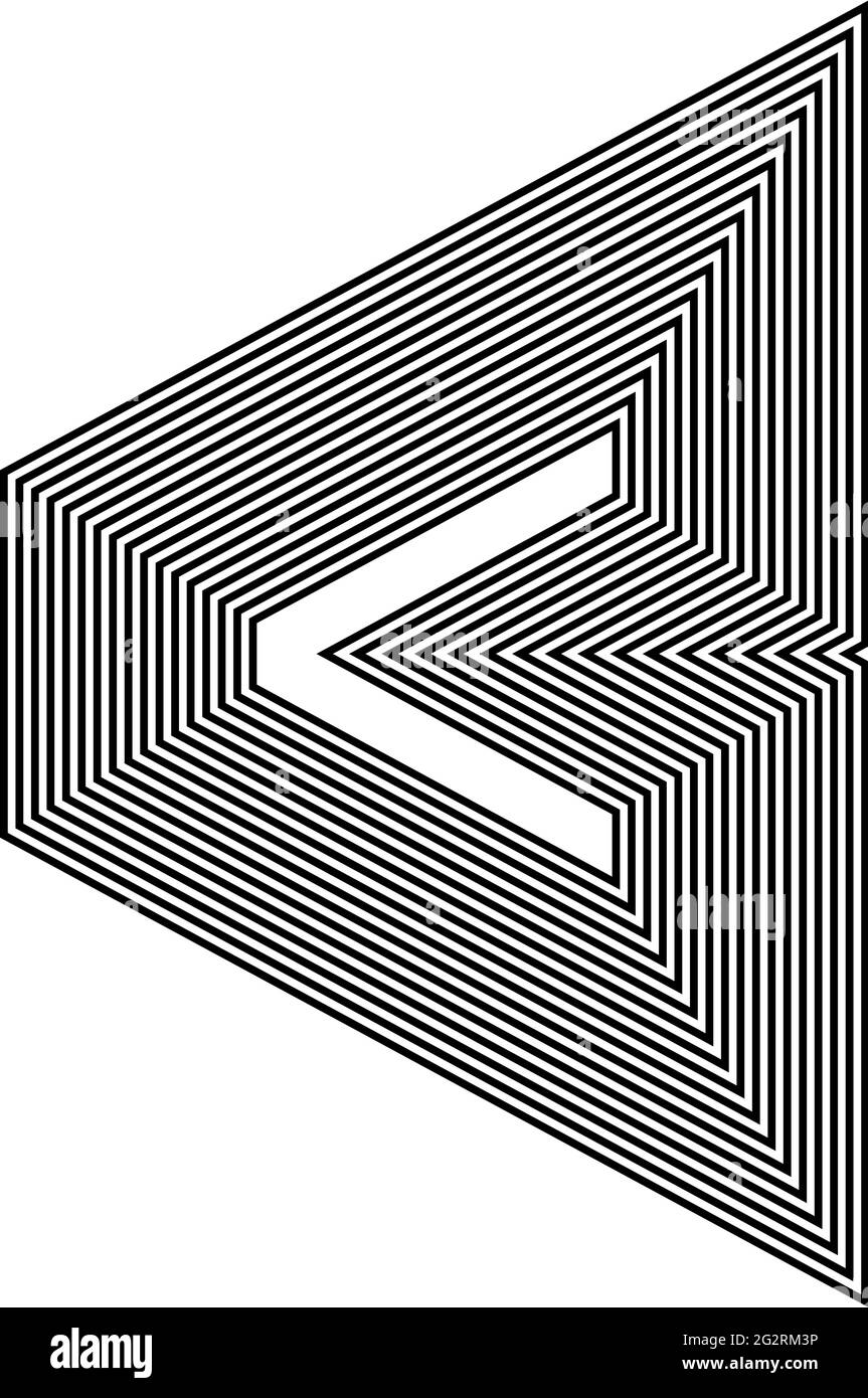 font Symbol Line Logo Icon Design - Vector Illustration Stock Vector ...