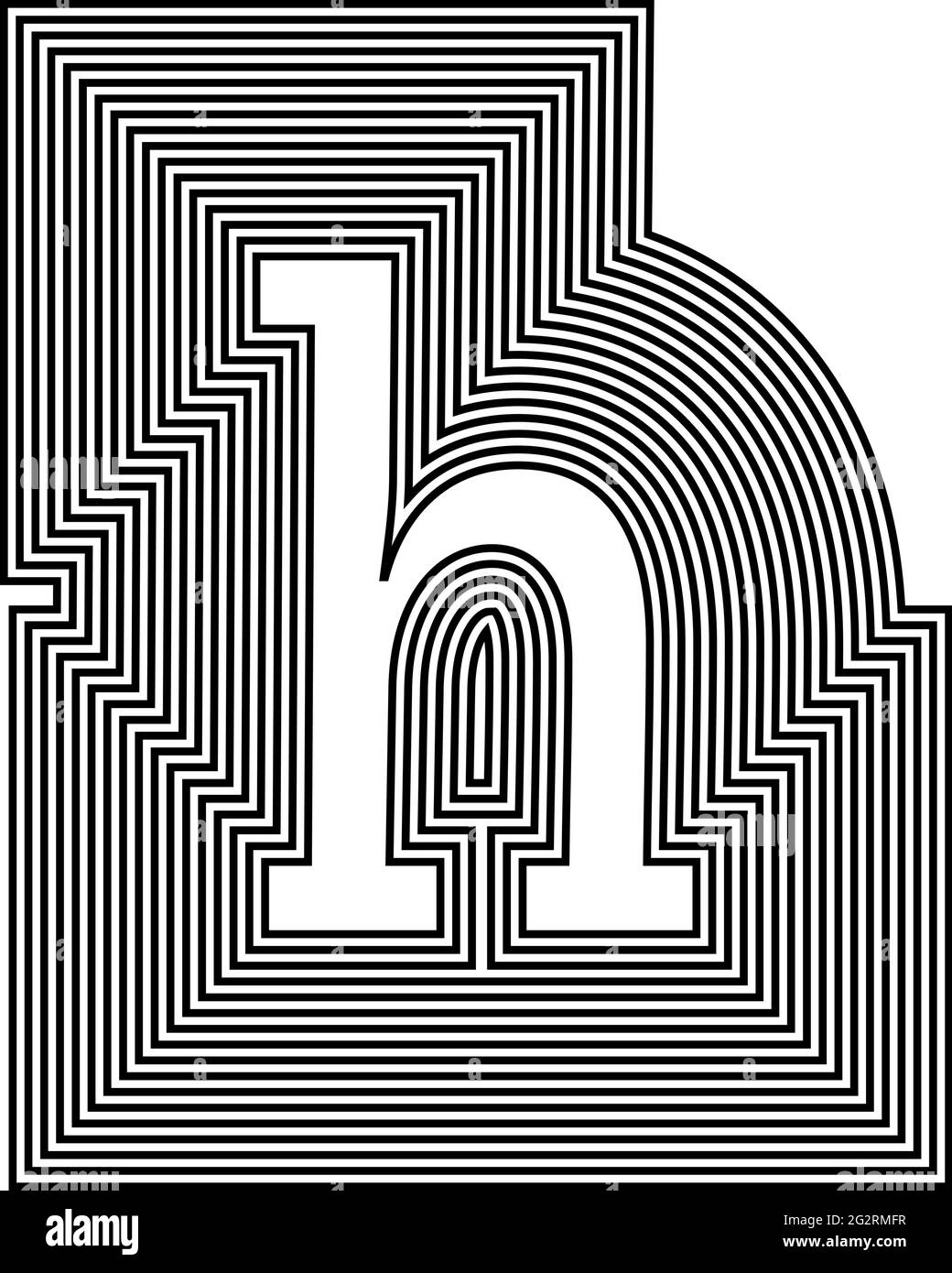 Letter h clipart Stock Vector Images - Alamy