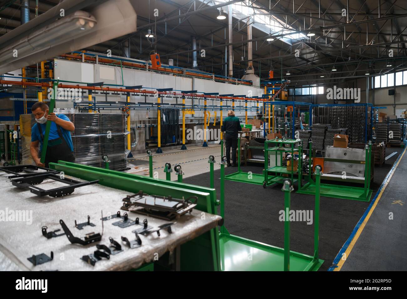 modern industrial factory for mechanical engineering equipment and ...