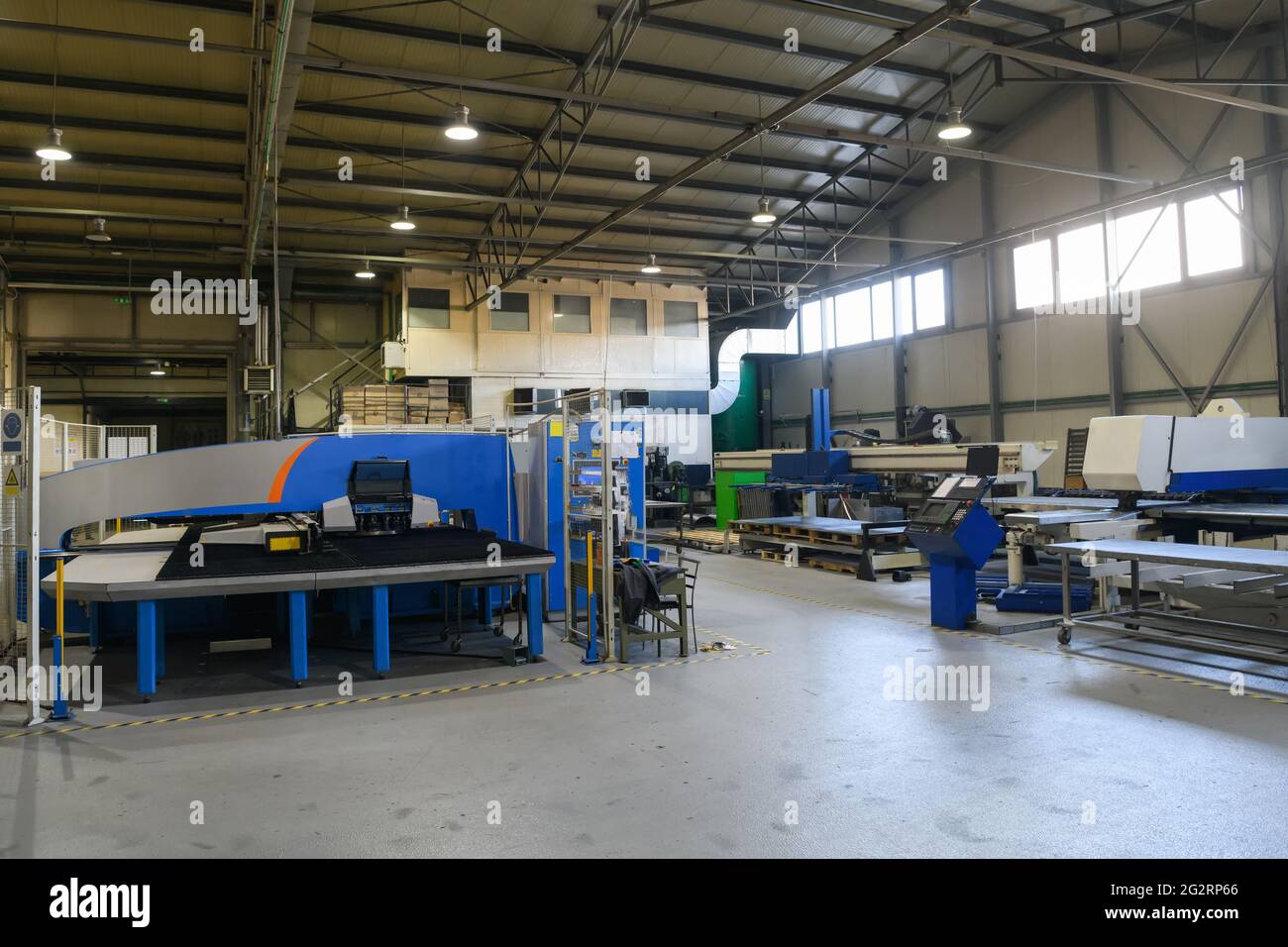 Production cnc machines assembly machines hi-res stock photography and ...