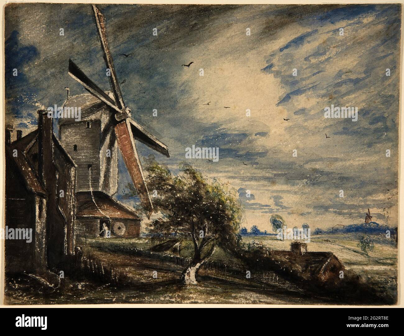 Mill near colchester john constable hi-res stock photography and images ...