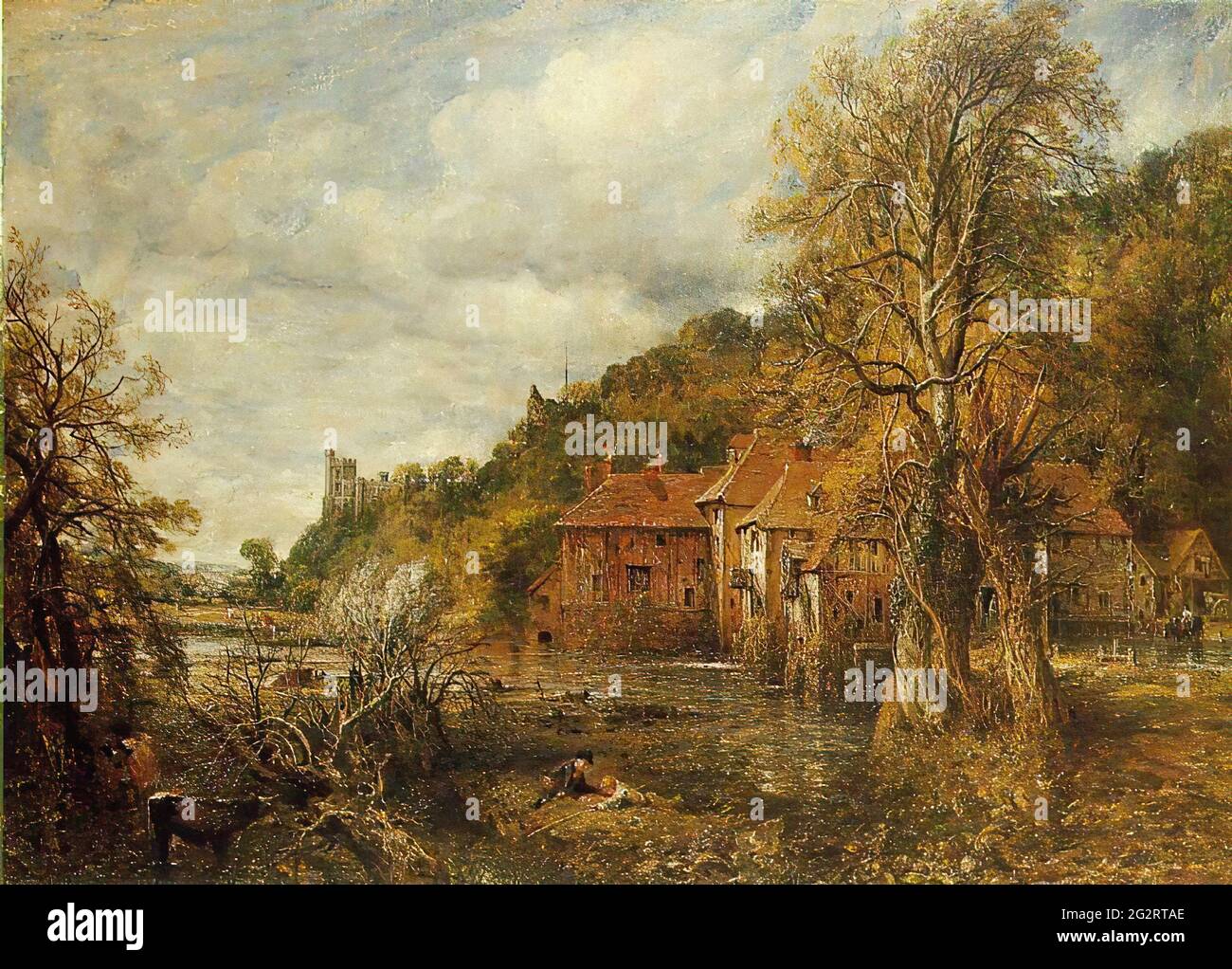 Arundel mill castle 1837 hi-res stock photography and images - Alamy