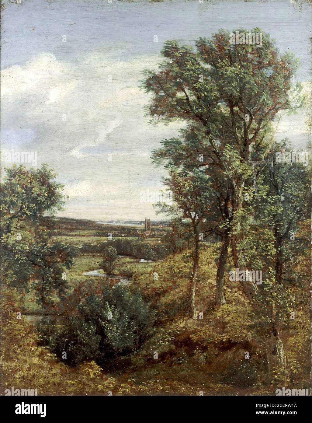 Dedham vale constable painting hi-res stock photography and images - Alamy
