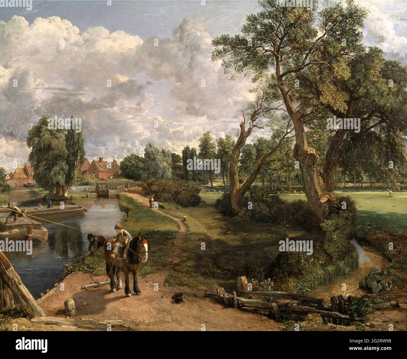 Constable Flatford Mill